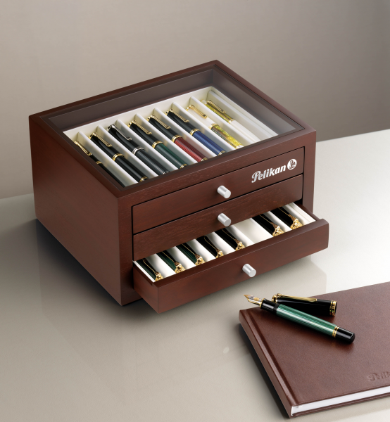 pen collection display case